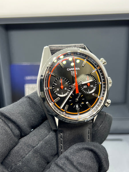 New/Unworn Tag Heuer Carrera Chronograph CBN201C.FC6542 Complete Set D ...