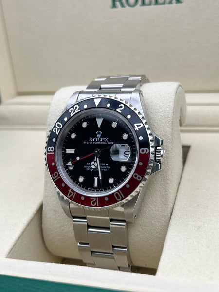 Rolex GMT Master II “Coca-Cola” 16710 With Papers Dated 1996 – BST Watches